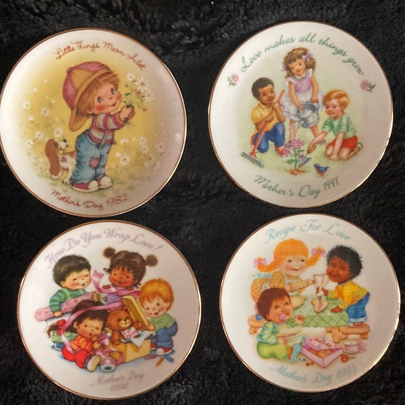Avon | Other | Miniature Collector Mothers Day Plates By Avon Products ...